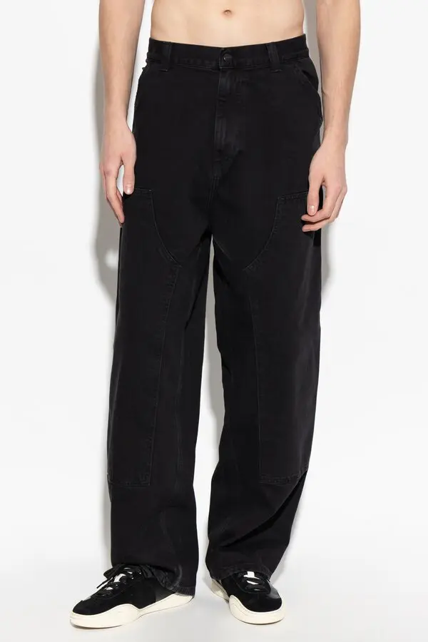 Carhartt Work In Progress Og Double Knee Jeans - Black