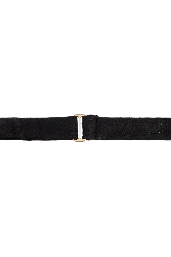 Etro Bow Tie With Lurex Thread