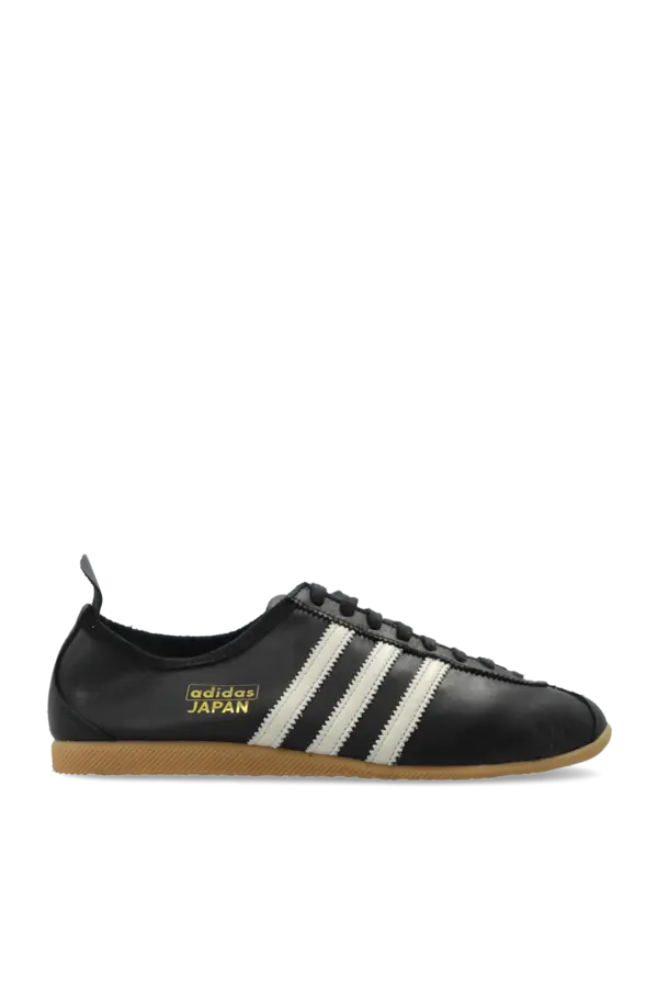 ADIDAS ORIGINALS Japan Leather Sneakers - Black