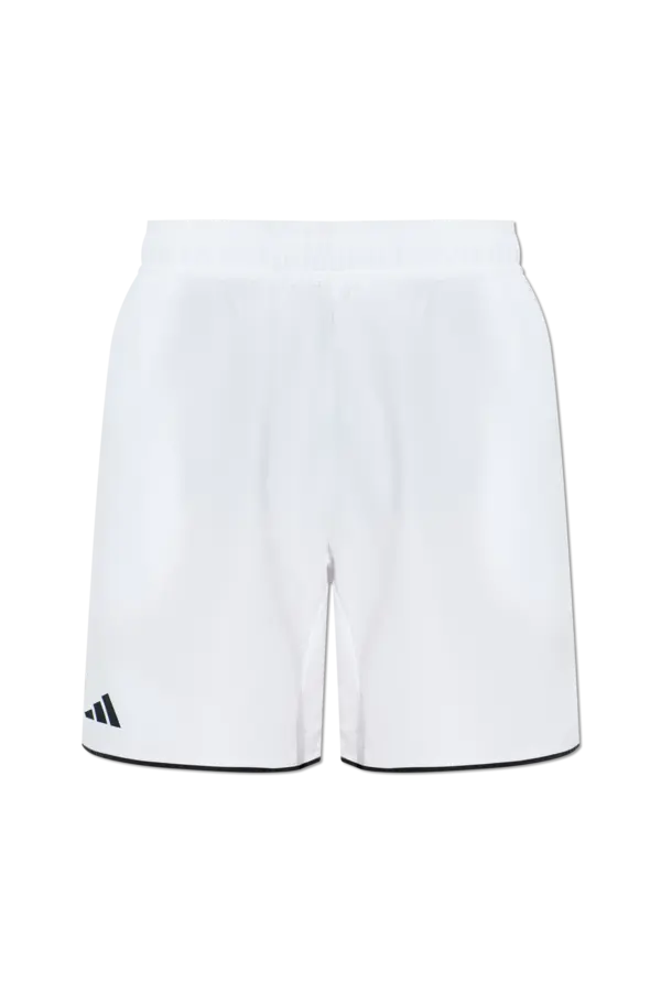 Adidas Shorts With Logo - White