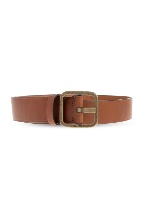 Dsquared2 Leather Belt - Brown