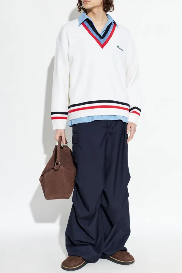 Marni Wool Sweater - Cream