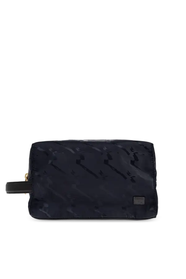 Paul Smith Cosmetic Bag With Logo Patch - Black