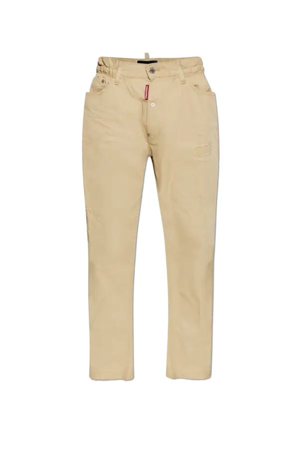 Dsquared2 Raw-finish Jeans - Beige