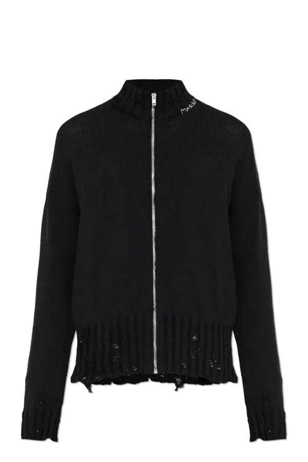Marni Logo Cardigan - Black