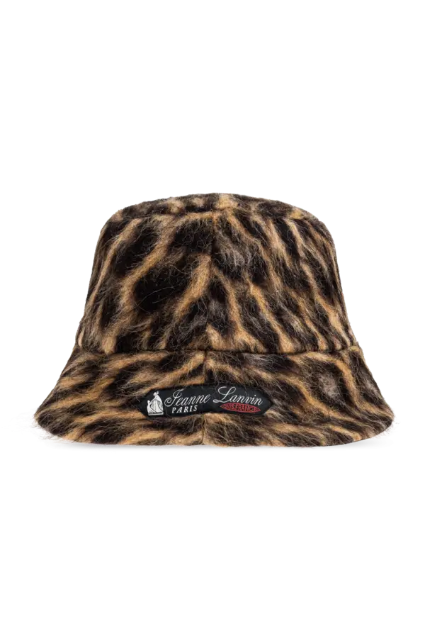 LANVIN Wool Bucket Hat - Brown
