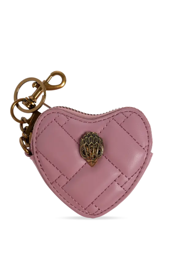 Kurt Geiger Kensington Heart Waist Bag - Pink