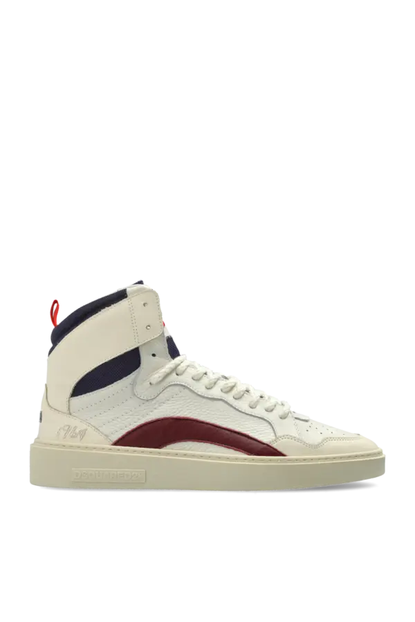 Dsquared2 Rider High-top Sneakers - Cream