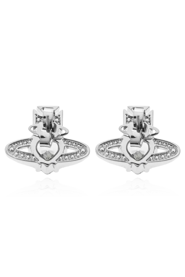 VIVIENNE WESTWOOD Earrings With Shimmering Crystals