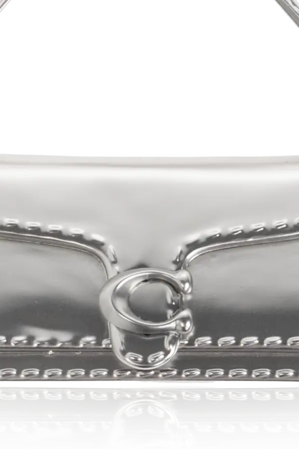 COACH Brass Keychain - Silver