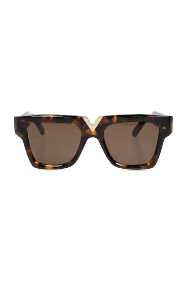 Valentino Garavani Rectangle Sunglasses - Brown