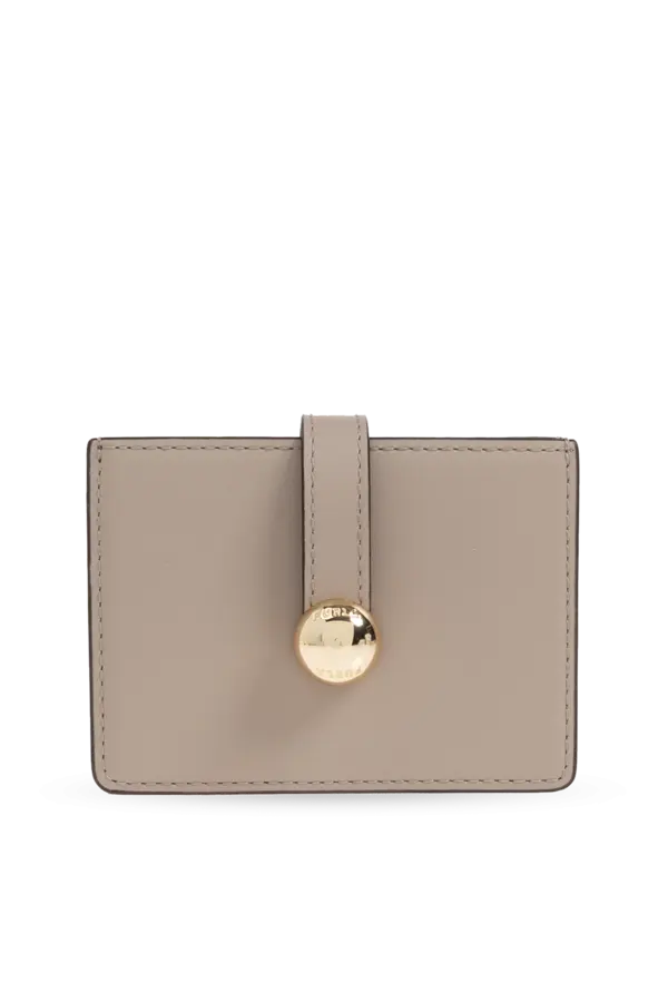 Furla Card Case "sfera Medium - Grey