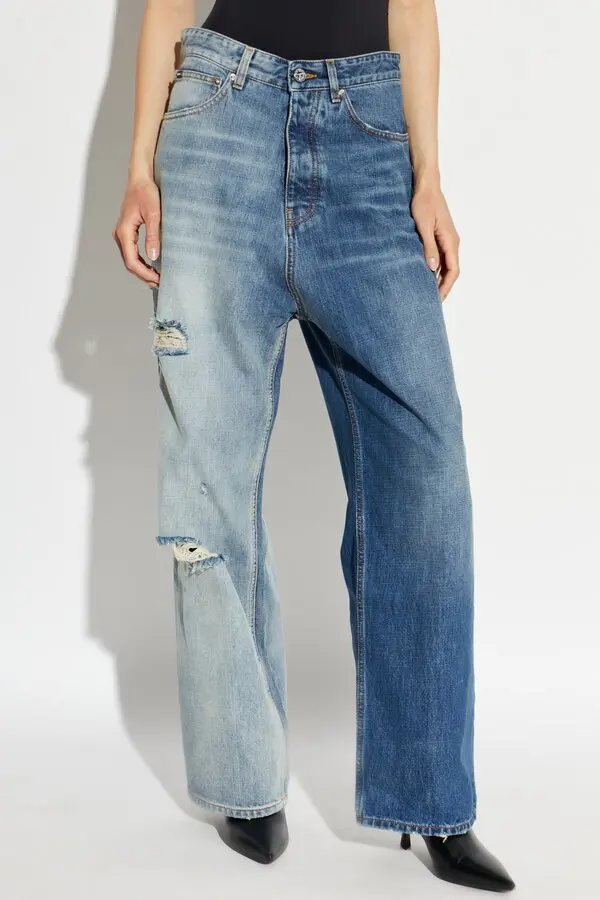 Vetements Vintage-effect Jeans