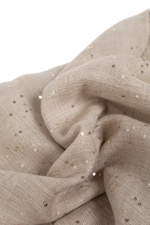 FERRAGAMO Scarf With Shimmering Sequins