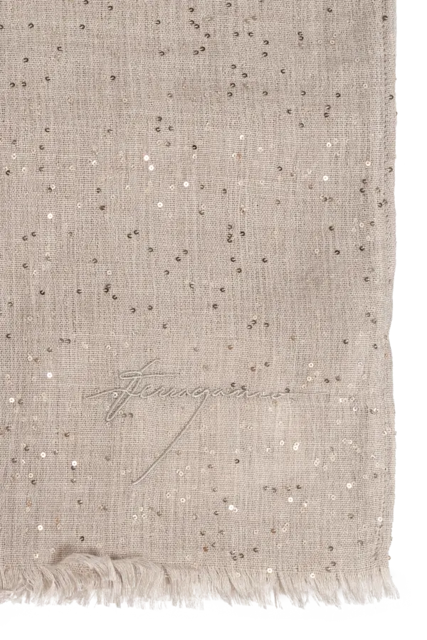 FERRAGAMO Scarf With Shimmering Sequins