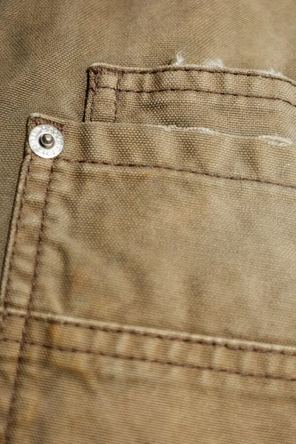 Dsquared2 Vintage Effect Denim Jacket - Brown