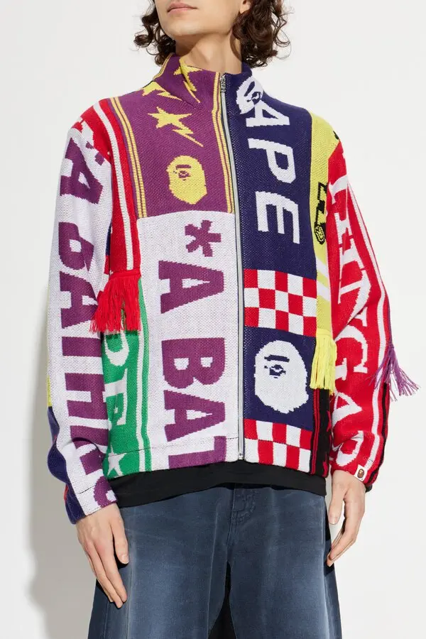 A BATHING APE Patterned Cardigan