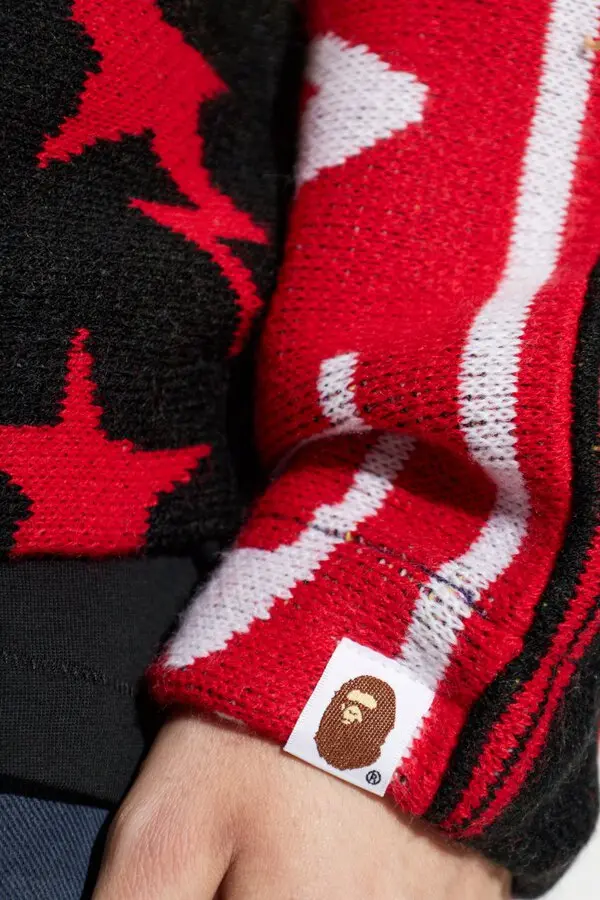 A BATHING APE Patterned Cardigan