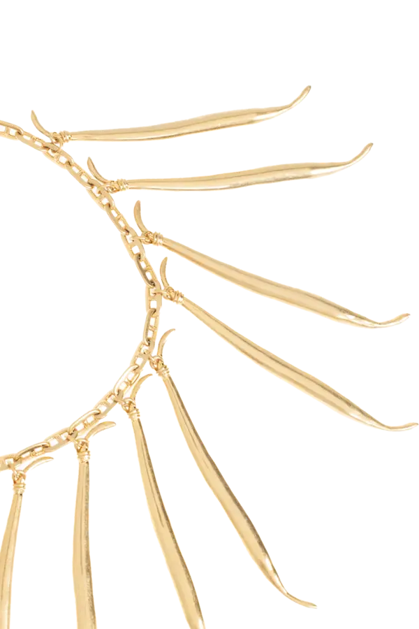 Jacquemus Brass Necklace - Gold