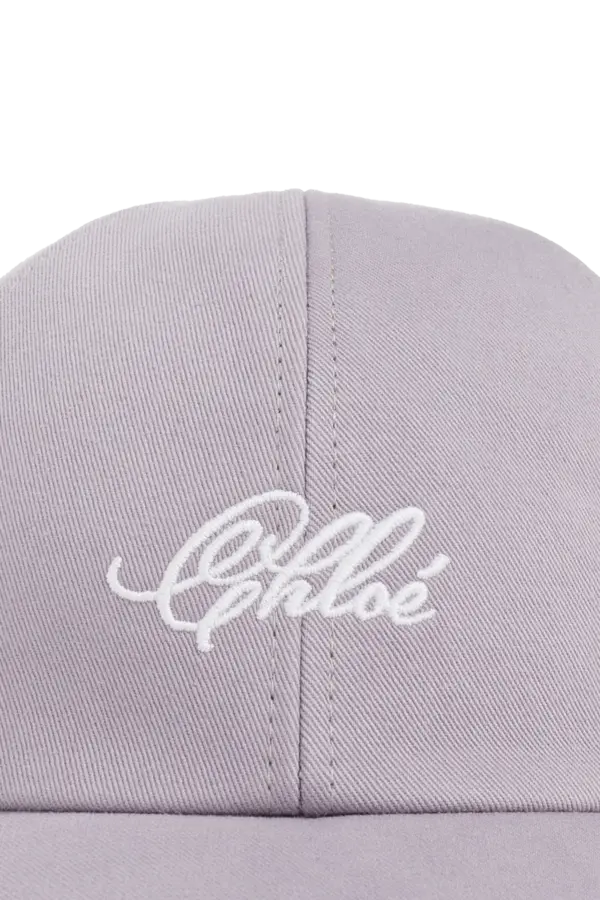Chloé Baseball Cap - Purple