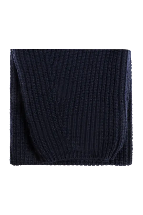 LISA YANG Scarf "marseille - Navy Blue