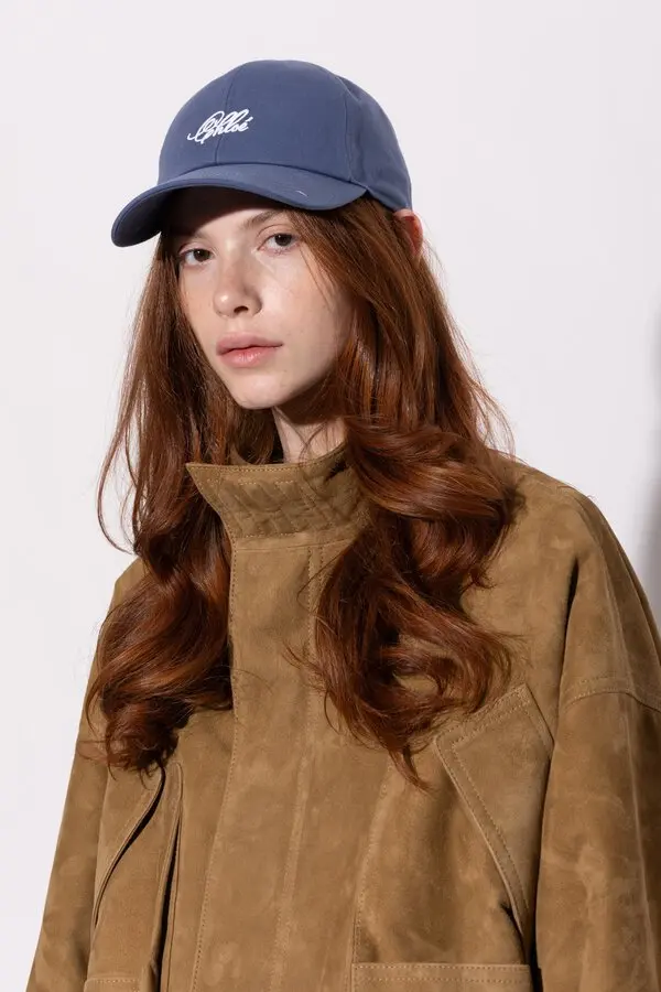 Chloé Baseball Cap With Embroidered Logo