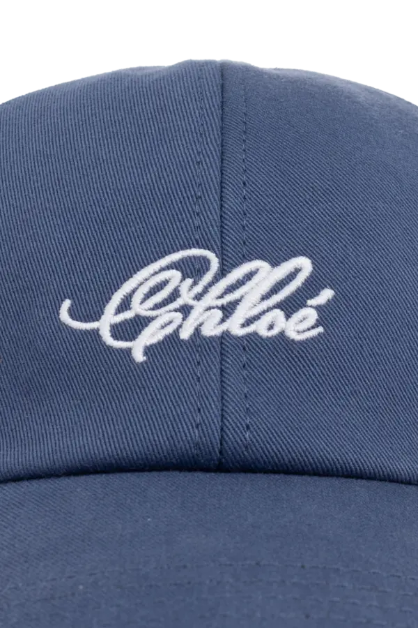 Chloé Baseball Cap With Embroidered Logo