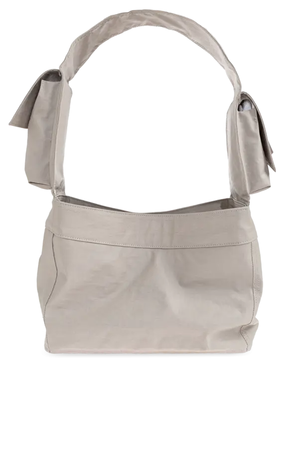 Y3 Newspaper Small' Shoulder Bag - Grey