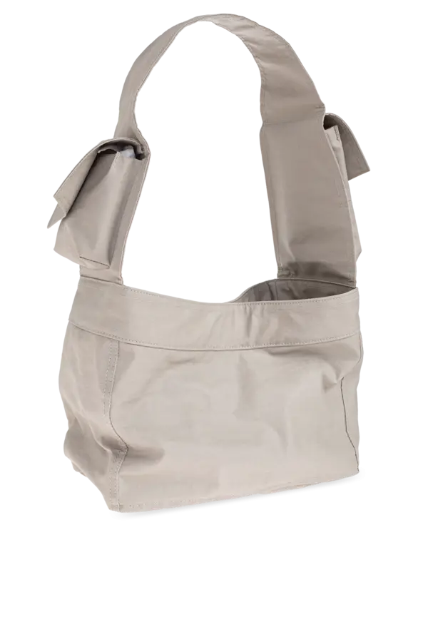 Y3 Newspaper Small' Shoulder Bag - Grey