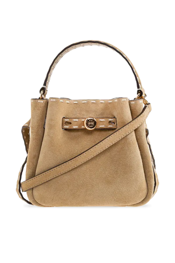 Tory Burch Romy Small Suede Hobo Bag