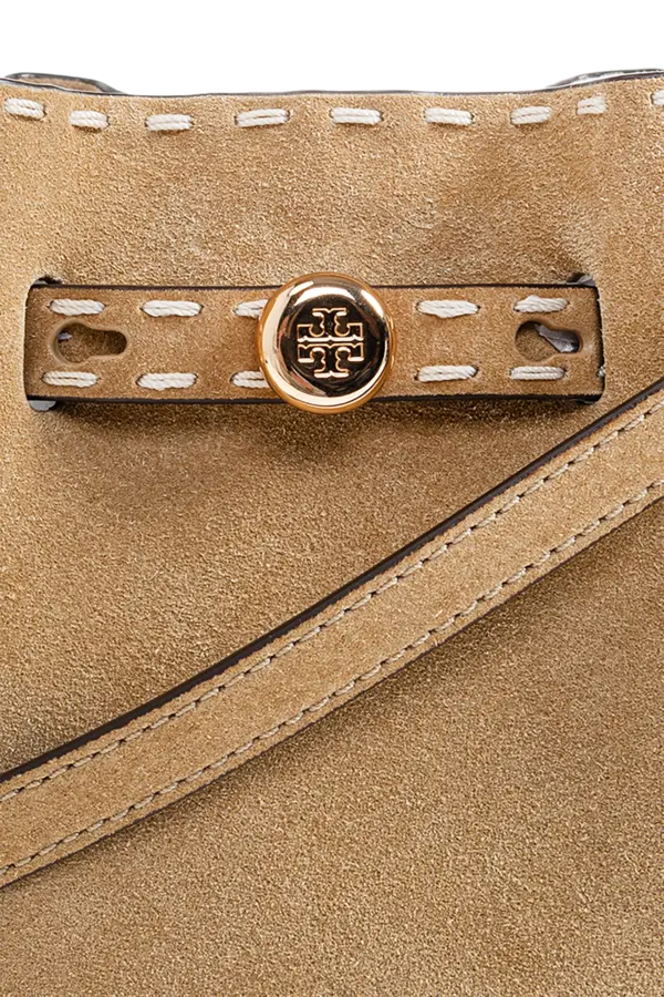 Tory Burch Romy Small Suede Hobo Bag