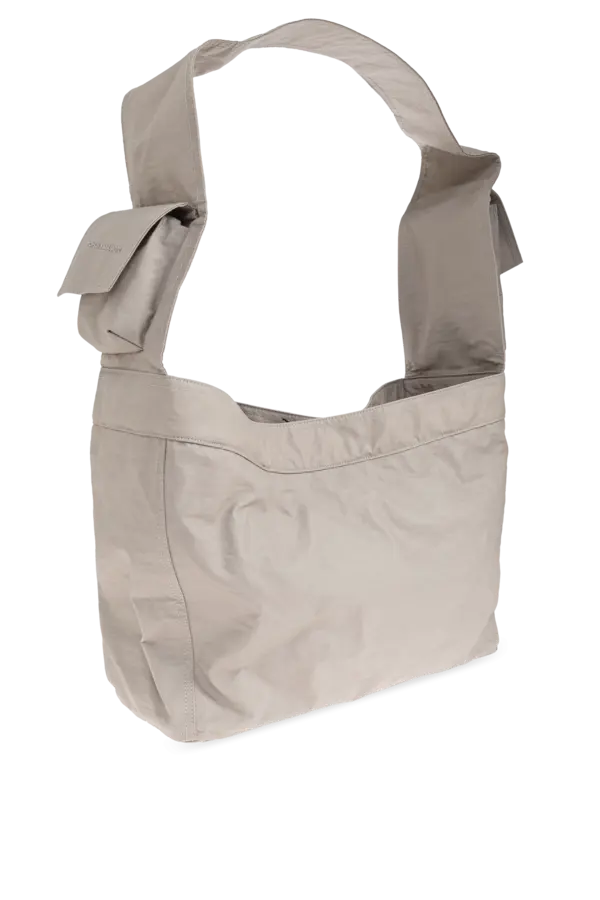 Y3 Newspaper Large' Shoulder Bag - Grey
