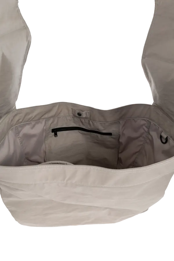 Y3 Newspaper Large' Shoulder Bag - Grey