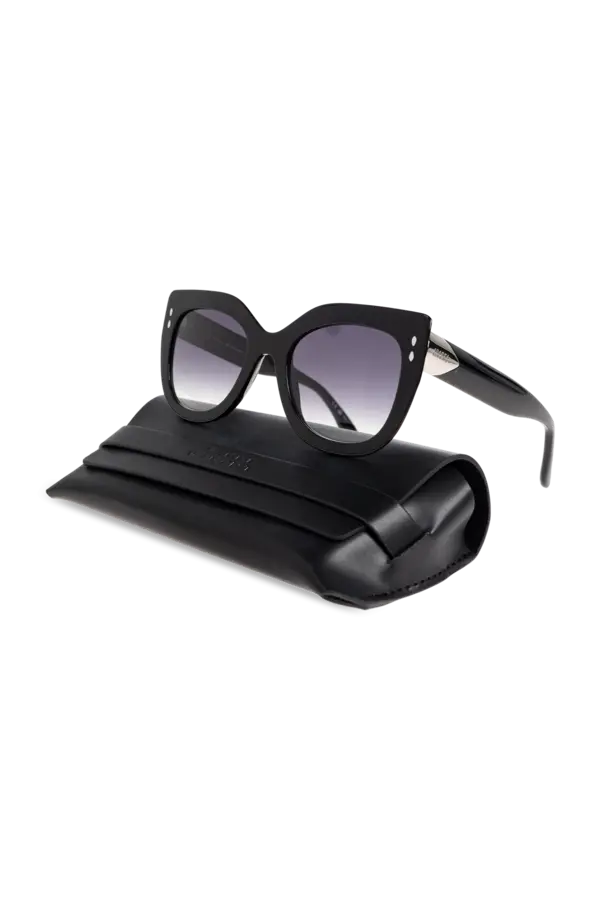 Isabel Marant Étoile Cat-eye Frame Sunglasses - Black