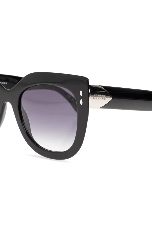 Isabel Marant Étoile Cat-eye Frame Sunglasses - Black