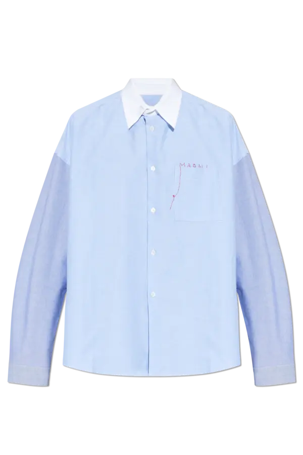 Marni Oversize' Shirt - Blue