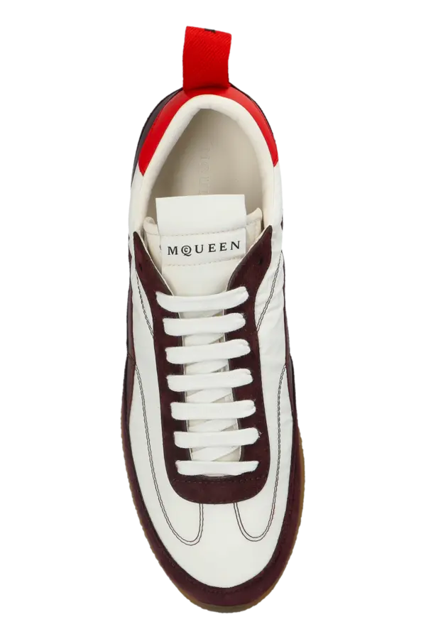 Alexander McQueen Low-top Logo Sneakers - Brown