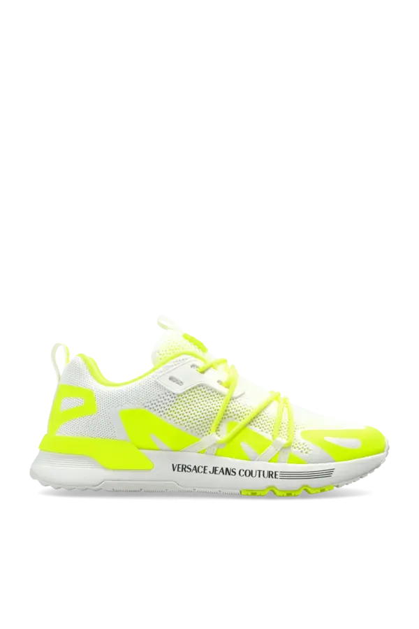 Versace Sports Shoes With Logo - White