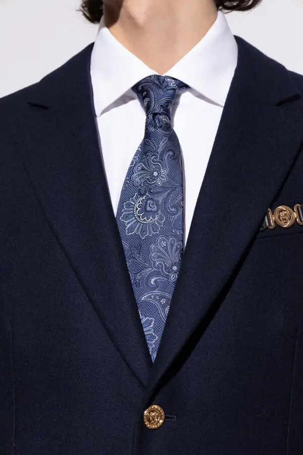 Etro Paisley Silk Neck Tie