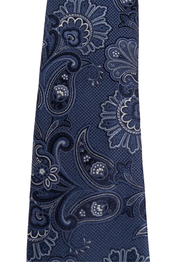 Etro Paisley Silk Neck Tie