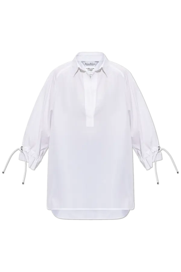 Max Mara Madorni" Top - White