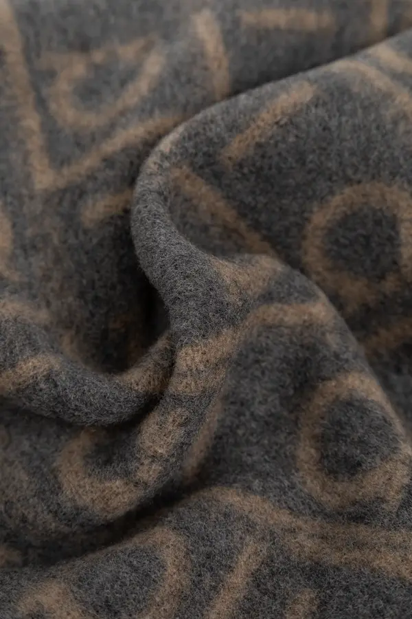 FERRAGAMO Cashmere Scarf - Grey