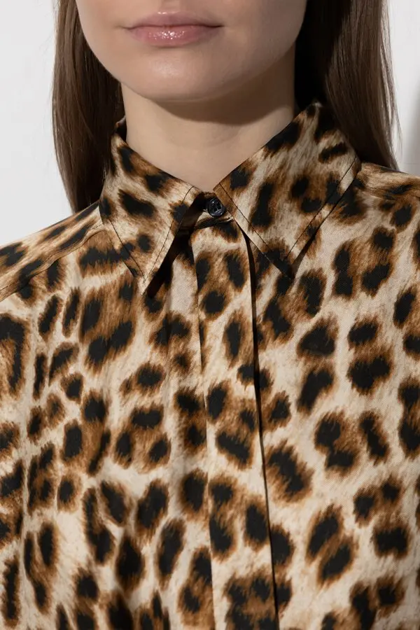 Sportmax Cinema Silk Shirt Dress