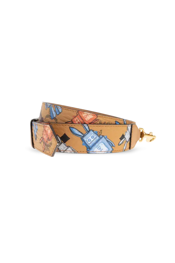 Mcm Monogrammed Bag Strap