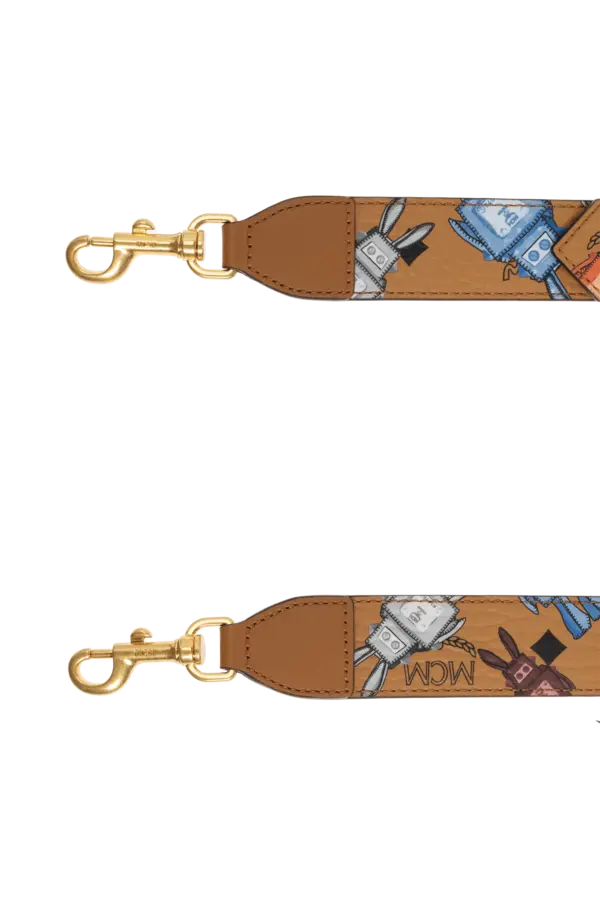Mcm Monogrammed Bag Strap