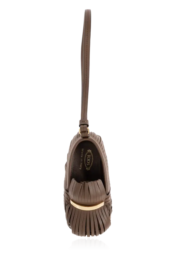 TOD’S Shoe-shaped Pendant - Brown