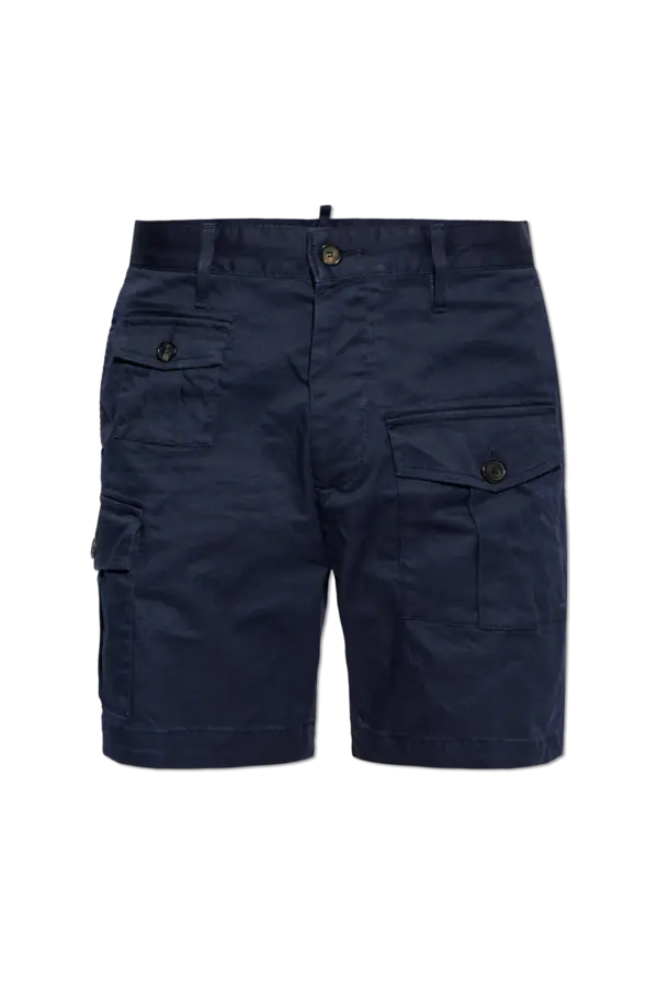 Dsquared2 Cargo Shorts - Navy Blue