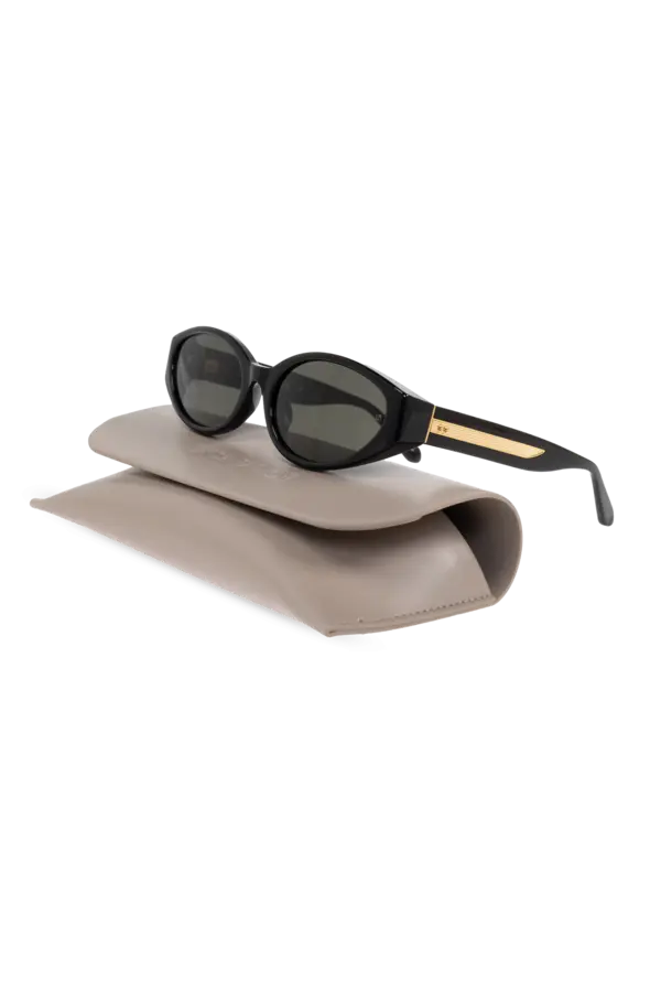Linda Farrow Lyra Sunglasses - Black