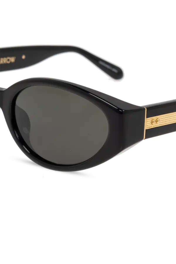 Linda Farrow Lyra Sunglasses - Black