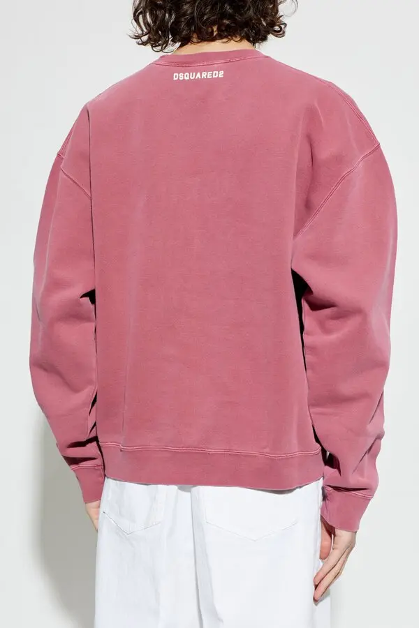 Dsquared2 Sweatshirt With Patch - Multicolor